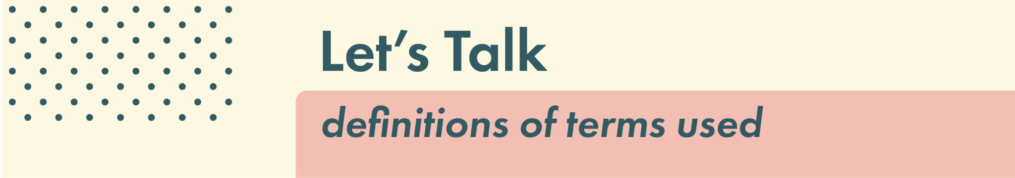 Let's Talk: Definitions of Terms - National Sexual Violence Resource ...